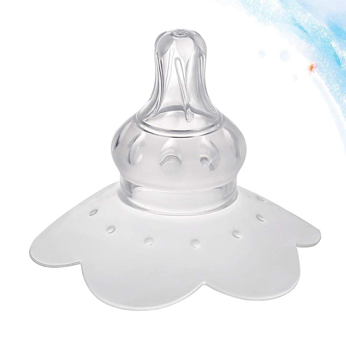 EXCEART 1 Pair Breastfeeding Nipple Shield Nipple Protector for Breastfeed with Latch Difficulties Or Flat Or Inverted Nipples