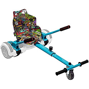 SUNSHINE Hoverboard Kart Seat Attachment Accessory for 6.5" 8" 10" Two Wheel Self Balancing Scooter