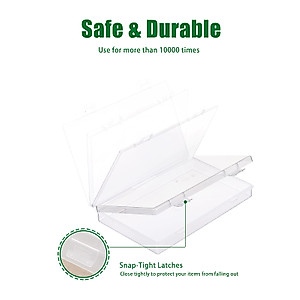 iBune Large Lock Box, Lockable Storage Box Medicine Lock Box