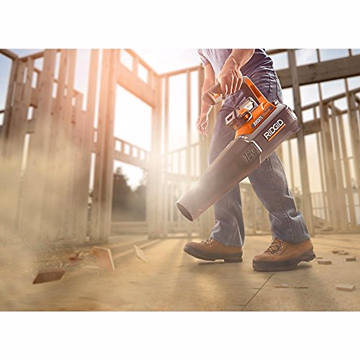 RIDGID 105 MPH Cordless GEN5X 18-Volt Jobsite Handheld Blower