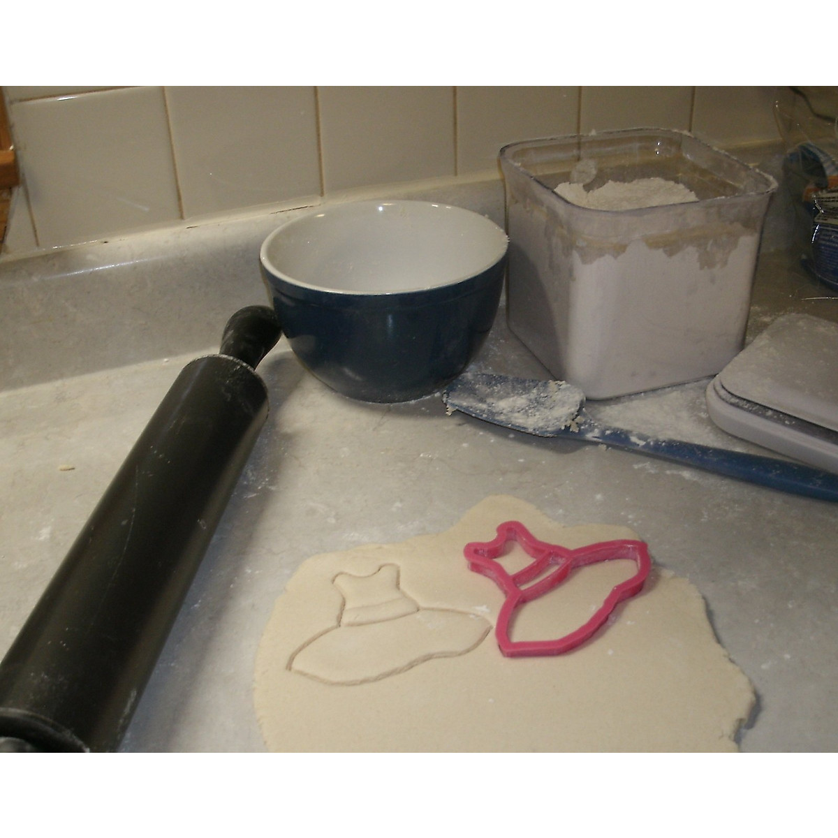 TIES OR TUTUS GENDER REVEAL BABY SHOWER SET OF 3 COOKIE CUTTERS MADE IN USA PR1208