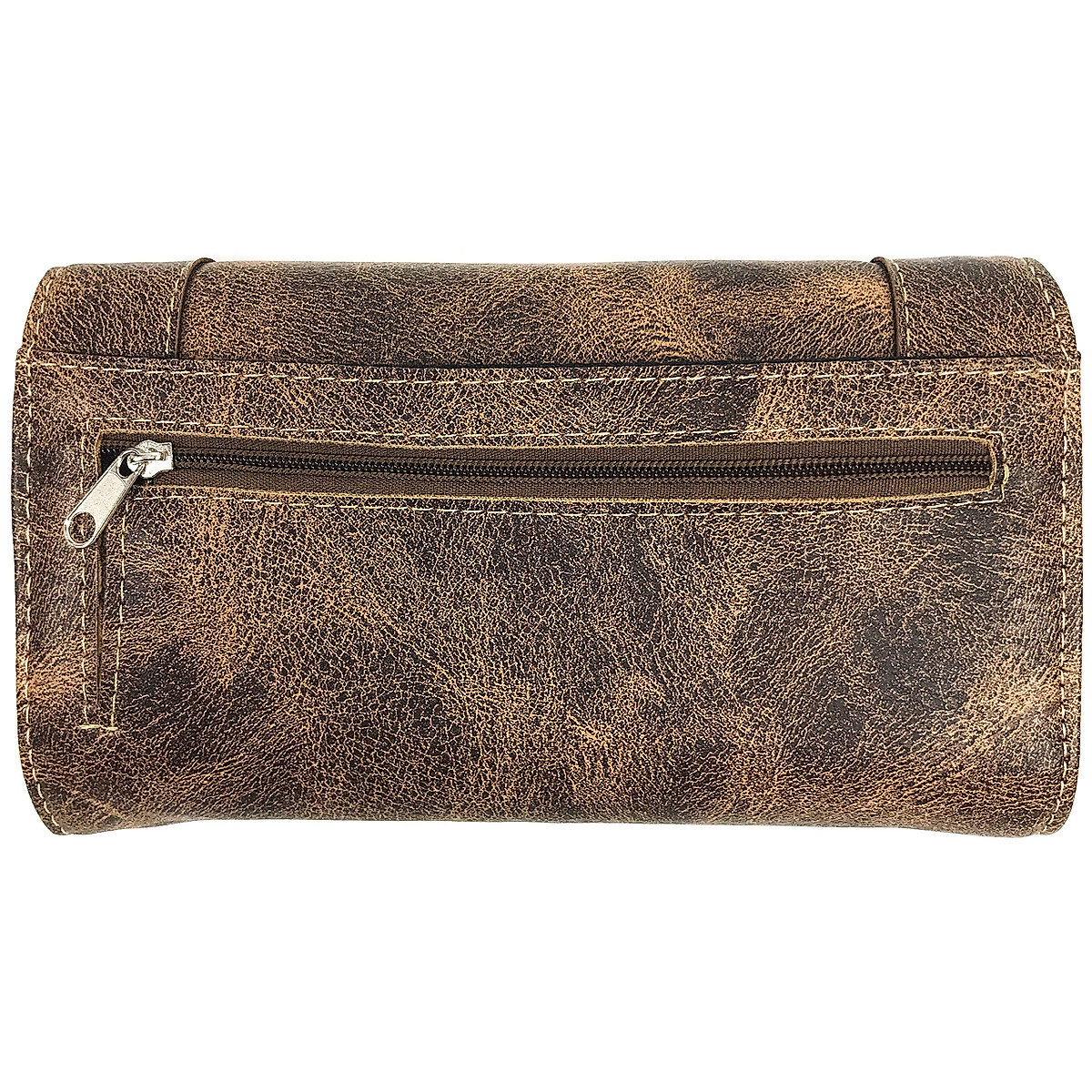 Justin West Dales Pony Horse Embroidery Mane Western Country Women's Crossbody Wallet (Brown)