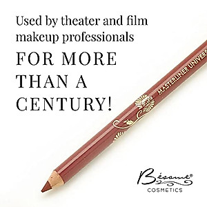 BESAME COSMETICS - MasterLiner Universal Red Lip Liner - Long Lasting Lip Pencil, Complements all Skin Tones - Pair with Your Favorite Besame Lipstick