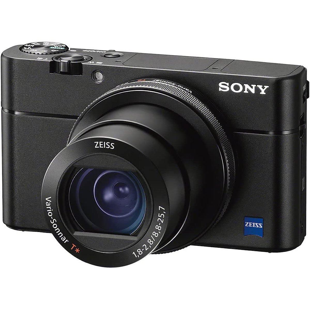Sony Cyber-Shot DSC-RX100 VA Digital Camera (DSC-RX100M5A/B) + Case + 64GB Card + NP-BX1 Battery + Card Reader + Corel Photo Software + Charger + Flex Tripod + Memory Wallet + More (Renewed)