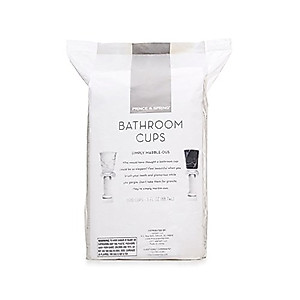 Prince & Spring Paper Bathroom Cups, Multicolor Marble Variety 3 oz x 600 ct