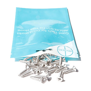 #8 x 3/4" Stainless Flat Head Phillips Wood Screws (50pcs) 18/8 Stainless Steel 304 Countersunk Self Tapping Screw | by IMSCREWS