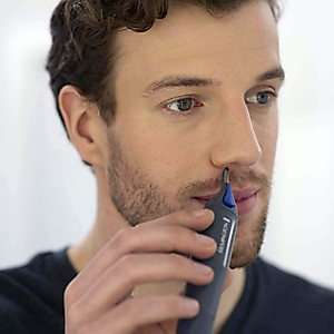 Remington NE3200 Nose and Ear Hair Trimmer with Wash Out System, Black