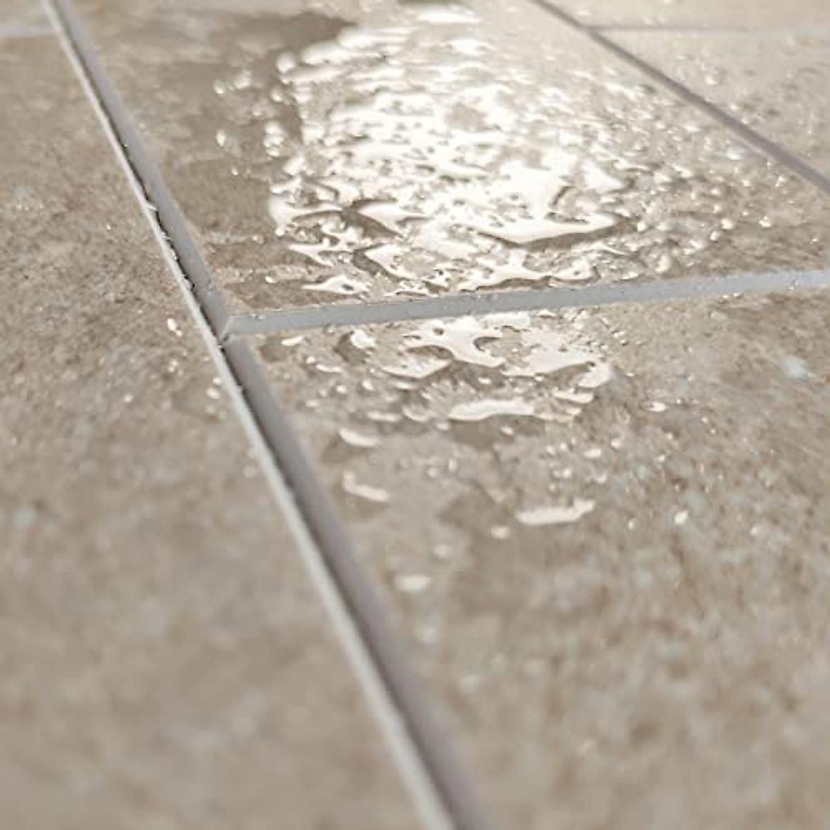 COLAMO 5-Sheet Beige Faux Granite Stone Flamed Surface Peel and Stick Rigid Large Subway Wall Tiles, Stick On Kitchen Backsplash Brick Tiles for Wall,Self Stick Tile For RV,Bathroom, Accent Wall Panel