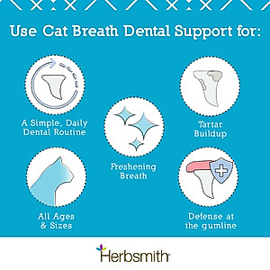 Herbsmith Cat Breath - Dental Support for Cats - 75g