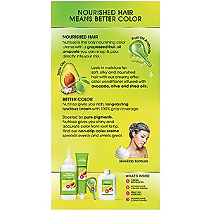 Garnier Nutrisse Haircolor, 53 Medium Golden Brown 1 ea (Pack of 2)