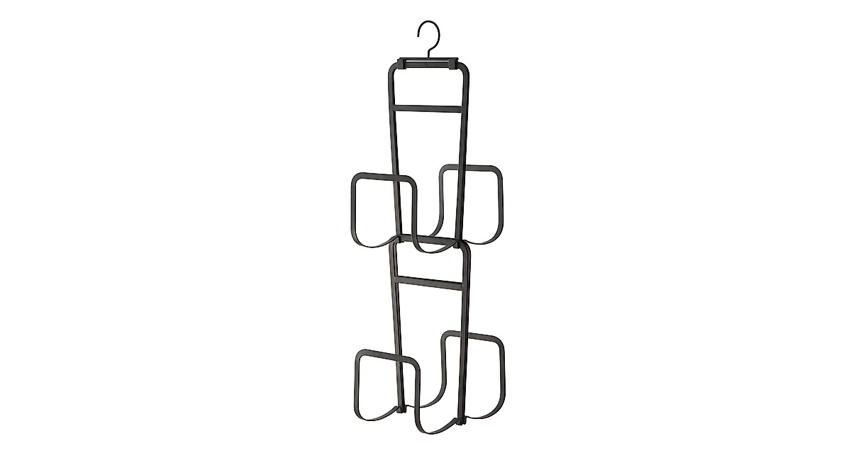 Yamazaki Black Bag Holder - Stylish Storage Solution