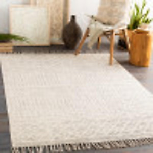 Livabliss Aravis Bohemian Moroccan Area Rug, 6 ft x 9 ft, Charcoal