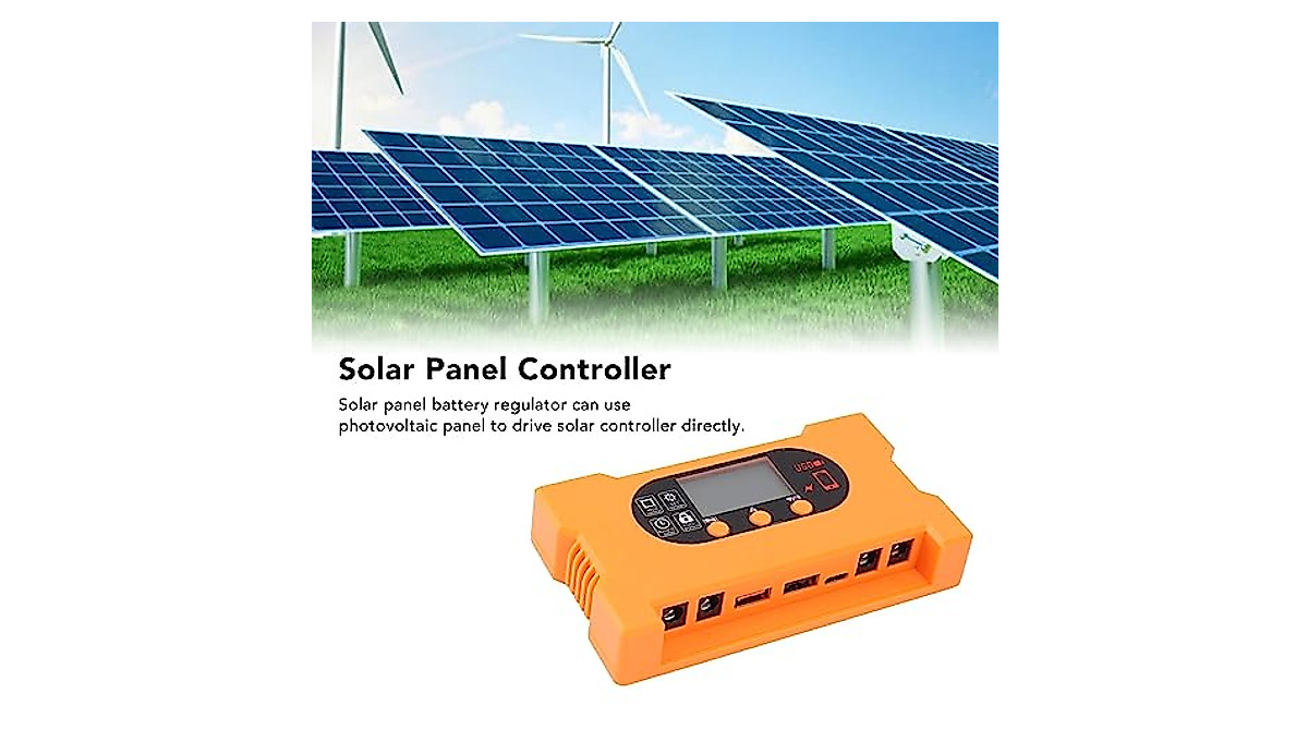 Fast Charging Solar Charge Controller – Dual USB, 30A