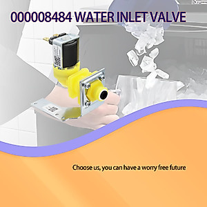 2024 Upgrade 000008484 000009122 33129030 IH9122 Ice Machine Water Inlet Valve Assembly (OEM) 220V/240V 50Hz/60Hz 6W for Manitowoc Ice Machine Parts 2-Year Warranty