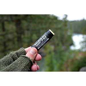 WALRUS OIL - Logger's Lip Balm, 2-Pack, 100% Vegan, Made with Candelilla Wax, Almond Oil, Coconut Oil, Jojoba Oil, and Natural Ingredients.