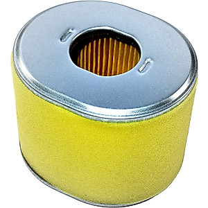 HQRP Filter Element Combo compatible with Honda EG5000 EG5000X EG5000XK1 EN5000 EZ5000 Generator, FRC800 FRC800K1 Rottotiller Tiller