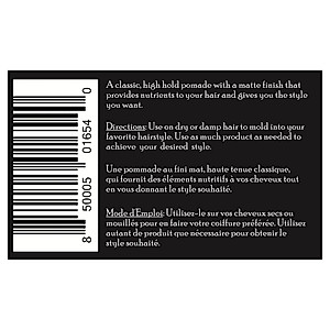 Brickell Men's Products Hair Styling Clay Pomade For Men, Natural & Organic with Strong Hold & Matte Finish, Product for Modern Hairstyles, 2 Ounces, Scented