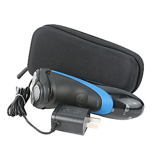 co2CREA Hard Case Replacement for Men Shaver Razor 2100 2300 3500 6800 3100 5500 5100 5300 5700 6880 Wet Electric Shaver Men Shaving Razors Trimmer