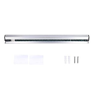 Aluminum Ticket Rack, Wall Mounted Sliding Ticket Rack, Kitchen Restaurant Order Rack for Restaurant, Coffee Shop, Bar (Length 45cm)
