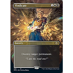 Magic: the Gathering - Vindicate (322) - Borderless - Modern Horizons 2