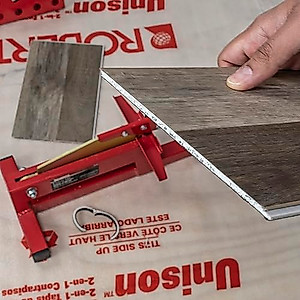 ROBERTS 10-35 Laminate and Vinyl Plank Cutter, 8", Red