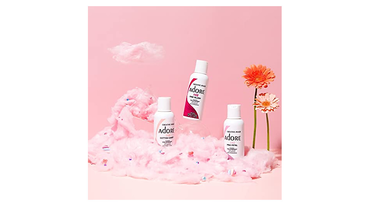 Adore Semi Permanent Hair Color - 082 Pink Rose