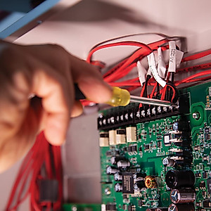 Klein Tools 32614 Multi-bit Precision Screwdriver Set, 4-in-1 Electronics Pocket Screwdriver, Professional Phillips and Slotted Bits, EDC