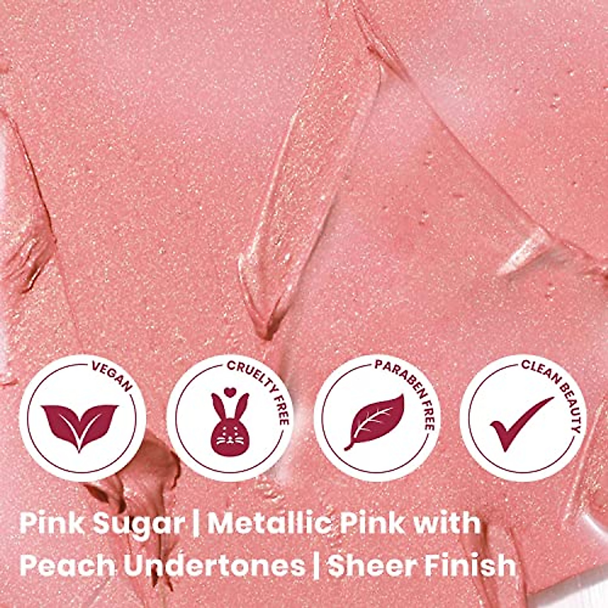 True + Luscious Super Moisture Lipstick – Clean, Vegan and Cruelty Free – Lasting Hydration for Dry Lips with a Sheer Finish – Pink Sugar