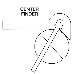 General Tools Pocket-Sized 6-In-1 Multi Use Ruler and Gauge #16ME with 4-Inch Ruler and Etched Graduations in 64ths of an Inch and Millimeters