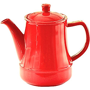 Serec DCP-60 Coffee Dripper and Pot, Red, 1 Pair