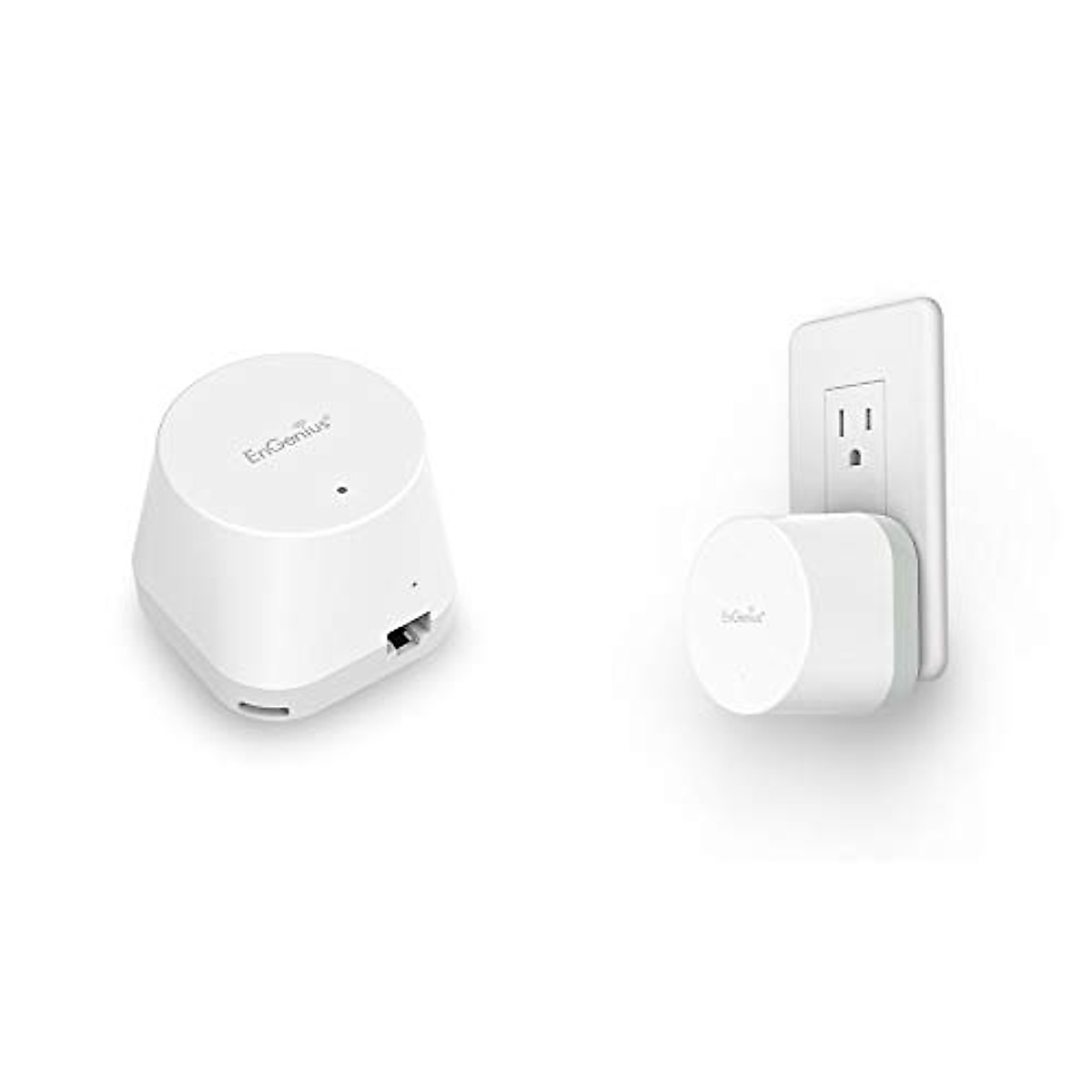 EnGenius Technologies ERP1 Universal Wi-Fi 5 Range Extender/Repeater Features AC1300, MU-MIMO, GigE Port, 120V Wall Plug-in, App Managed, up to 1000 sq ft of Coverage