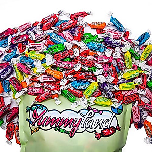 Tootsie Frooties Candy - 10 Assorted Flavors of Tootsie Frooties Fruit Chews, Tootsie Roll Flavored Variety Mix of Individually Wrapped Taffies - Gluten-Free - 1 LB Bulk Candy