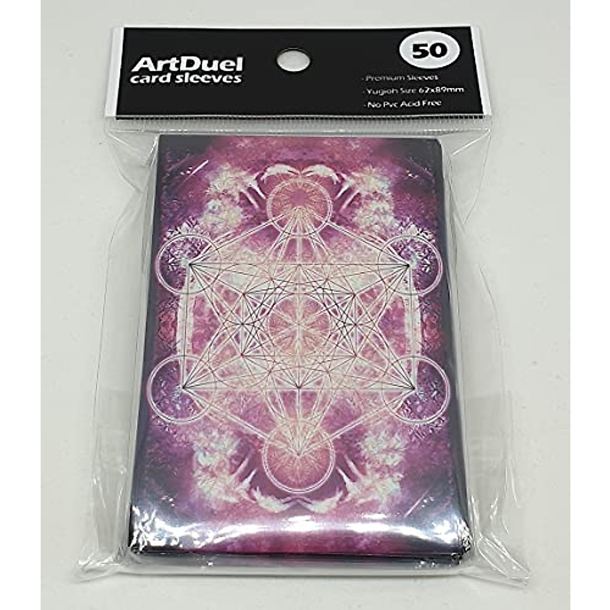 Yugioh Card Sleeves - Purple Magical Circle - 50ct