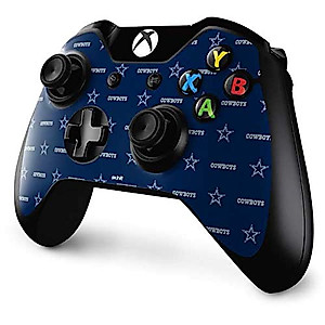Skinit Decal Gaming Skin Compatible with Xbox One Controller - Officially Licensed NFL Dallas Cowboys Blitz Series Design