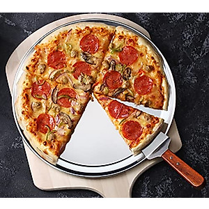 New Star Foodservice 36251 Wood Handle Pie Server, 10-Inch, Wood