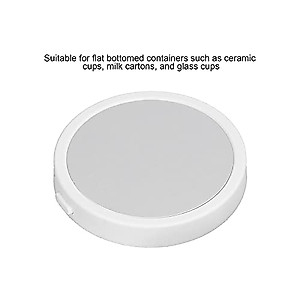 Constant Temperature Coaster USB Powered Milk Cup Warmer Electric Beverage Warmer Coffee Mug Warmerfor Home Office Kitchen.(白色)