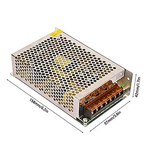 Power Supply Board DC Industrial LED Switch Power Supply Driver Switching Power Converter Transformer Module(12V 10A)