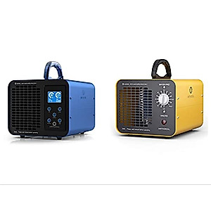Airthereal Bundle | MA10K-PRODIGI Digital and MA10K-PRO Ozone Generators 10000 mg/h High Capacity O3 Ionizer Machine - Fireproof Tested by SGS
