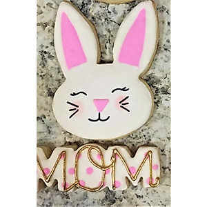 Easter Bunny Cookie Cutter, 4.25" Made in USA by Ann Clark