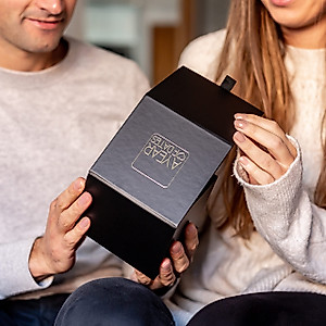 A Year Of Dates: Surprise Edition - Christmas gift. A Date Night Box with Sealed Date Ideas, Perfect Paper Wedding Anniversary present. Couple Date Night Ideas