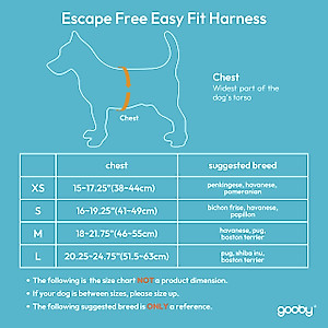 Gooby Turquoise X-Small Easy Fit Harness - No Pull Patented Design for Small Dogs with Quick Release Buckle
