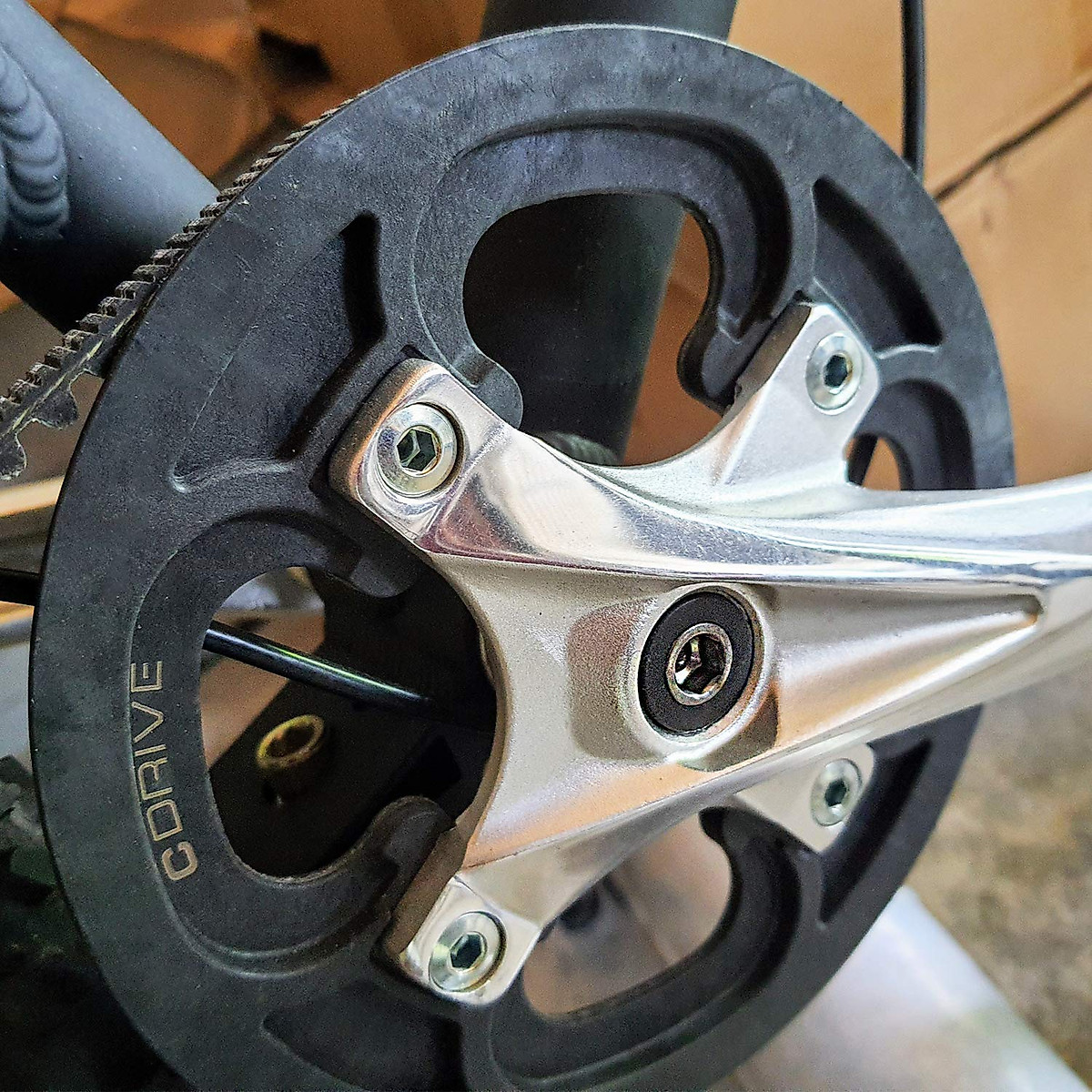 ONIPAX Bike Hex Crank Arm Bolts 8mm x 15mm Pack of 6