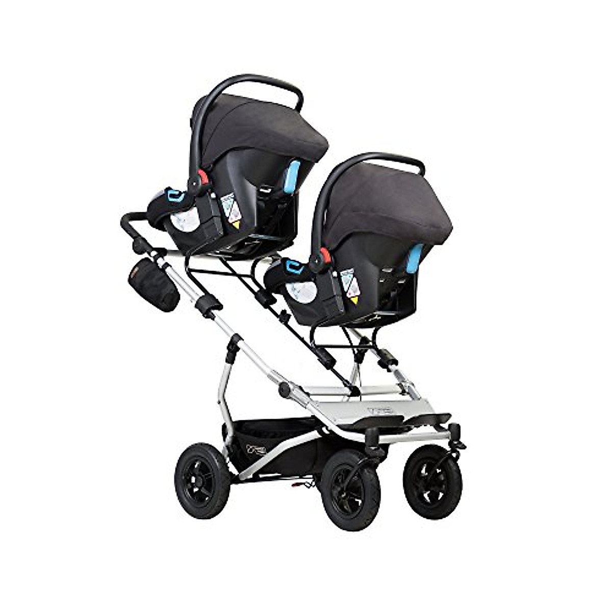 Mountain Buggy Duet V3 Buggy, Silver