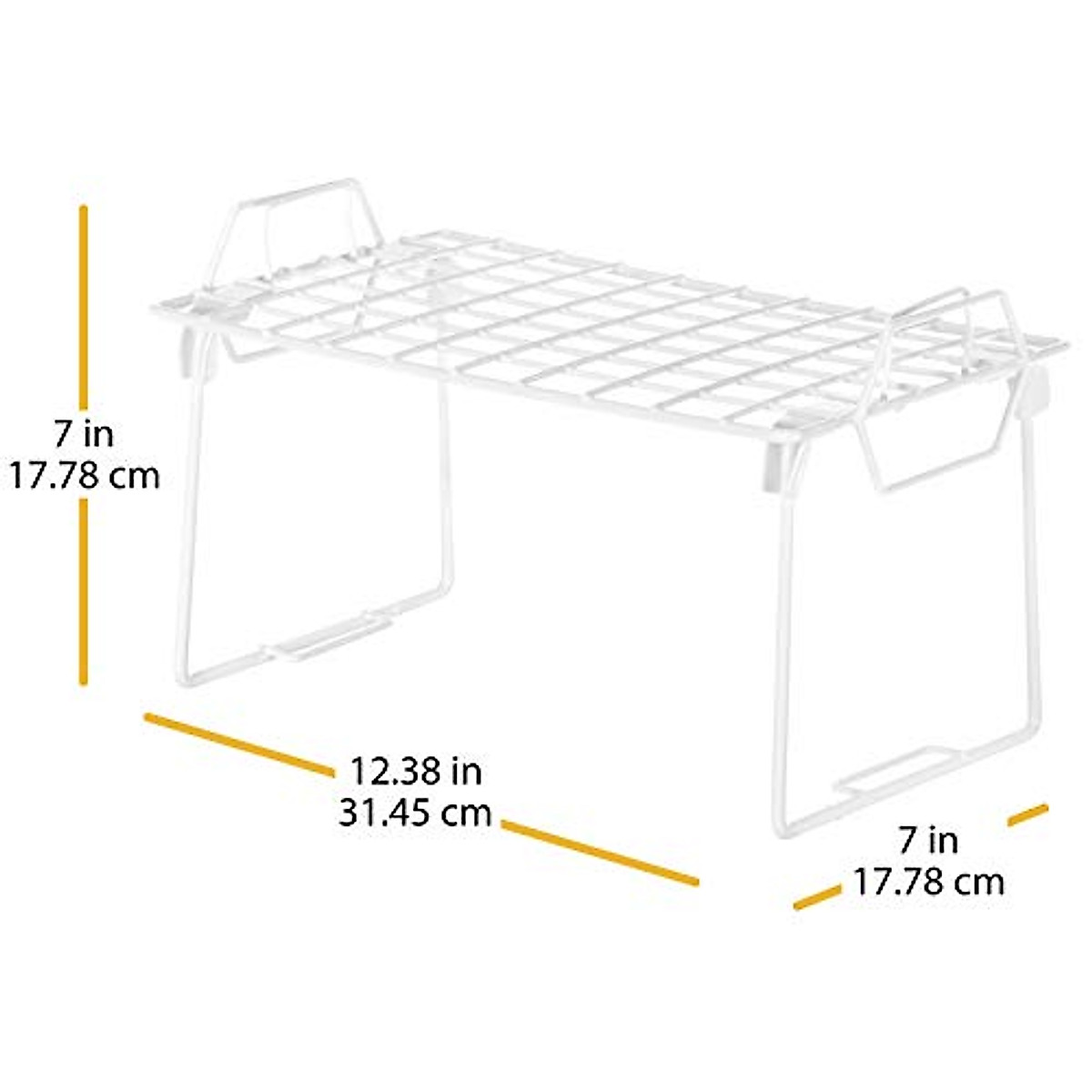 Whitmor Wire Grid Stacking Shelf Small