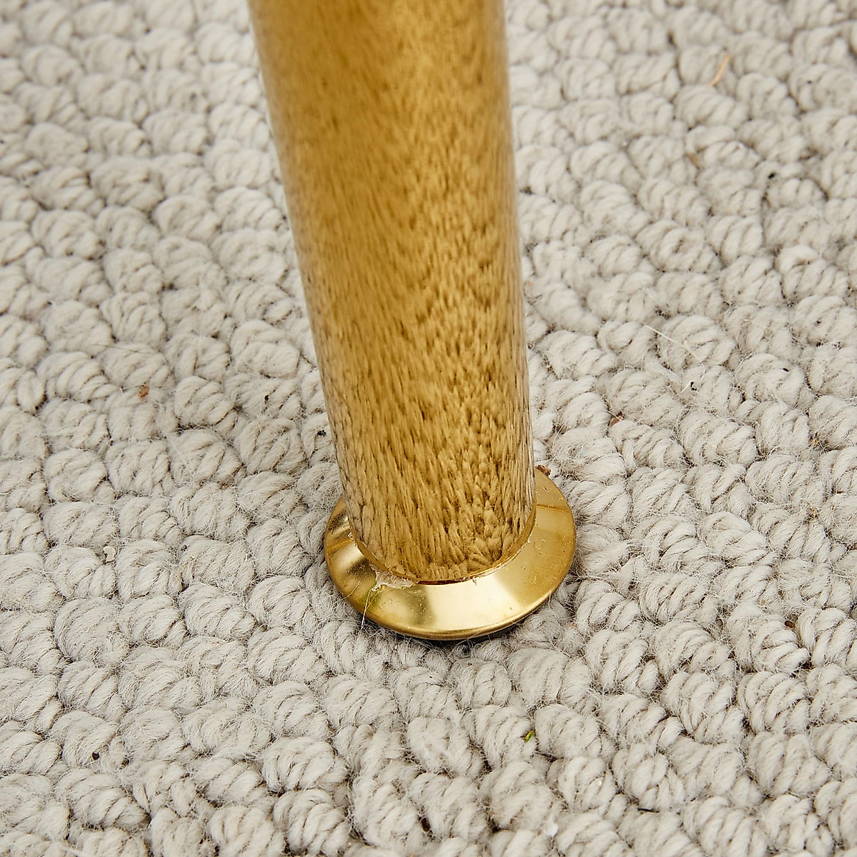 Ginxesh Modern Round Glass Dining Table for 4,40 Inch Small Round Dining Table with Gold Chrome Metal Legs,Circle Dining Table for Kitchen,Apartment(Gold, Table)