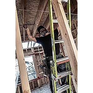 Little Giant Ladders, King Kombo, Professional, 5 Ft. A Frame, 8 Ft. Extension, Fiberglass, Type 1AA, 375 lbs Weight Rating, (13580-001)