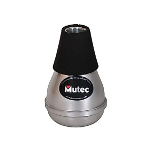 Mutec MHT164 Warm Up Mute for Trumpet - Aluminum