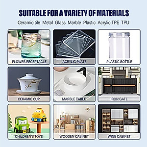 20g Glass Glue, Acrylic Adhesive,Used for Repairing and bonding Between Glass, Acrylic and Other Materials. Instant Super Glue for Glasses,Glass Products,Acrylic Products-Clear