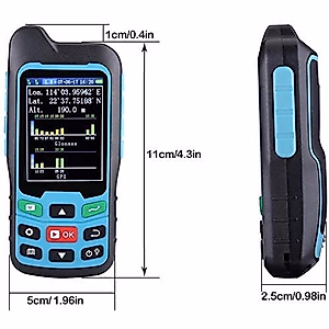 Handheld GPS Survey Equipment, BEVA GPS Land Measuring Instrument, Mini Handheld GPS Units for Mountainous Land, Slope and Flat Field