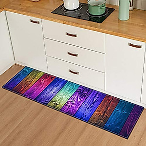 Kitchen Mat Doormat Home Hallway Floor Decoration Bedroom Living Room Carpet Bathroom Non-Slip Absorbent Rug A16 60x180cm